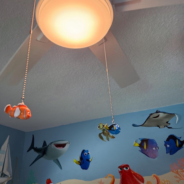 Mario Bros. Characters Ceiling Fan/light Pull Chains - Tanooki Mario ...