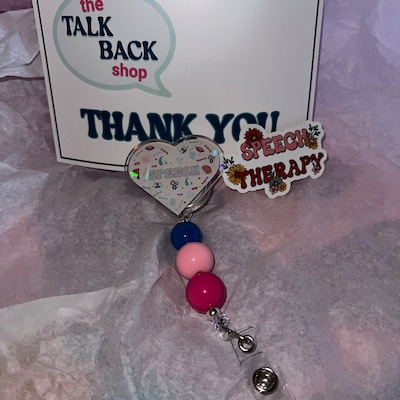 AAC Keychain With Core Vocabulary AAC Device Keychain for Sped Teacher ...