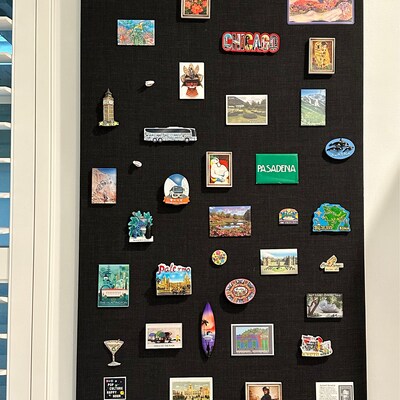 Travel Magnet Display Board, Souvenir Magnet Display Board - Etsy