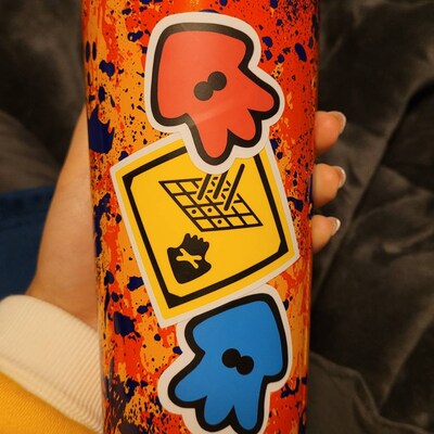 Splatoon Blobmob Smiley Vinyl Sticker for Your Notebook, Laptop - Etsy