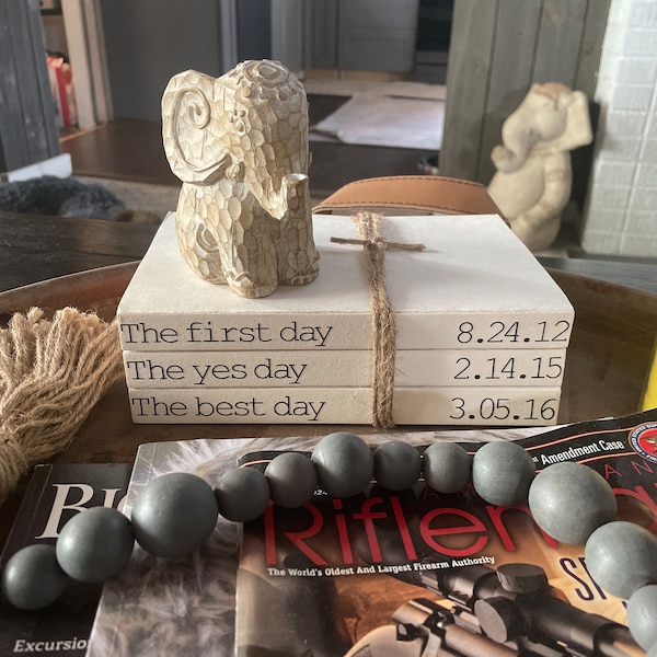 Custom Book Stack Centerpiece||wedding & Home Decor||made With Real Books||literary Wedding ...