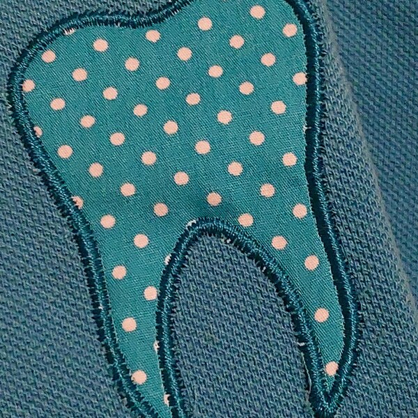 Smiling Tooth Dentist Split Embroidery Monogram Tooth Fairy Pattern 5 ...