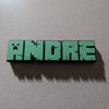 Custom Creeper Name Sign for Kids | Mining Personalized Christmas Gift ...