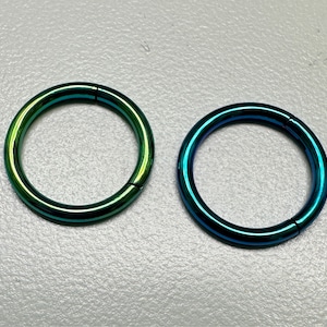 Choose From 20 Colors 12g 14g 16 Internally Threaded - Etsy