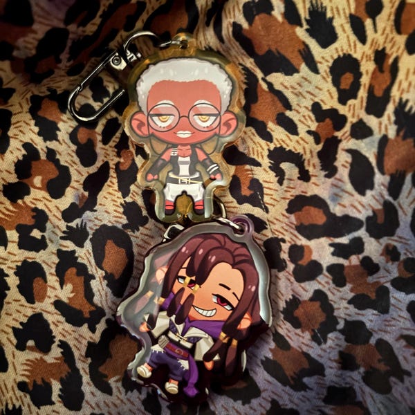 Gachiakuta Chibi 2" Epoxy Keychains - Metal U-hook Accessory - FANMERCH ...