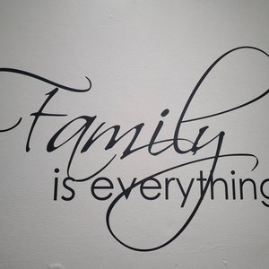 Personalised Family Name Wall Sticker, Family Wall Art, Personalised ...