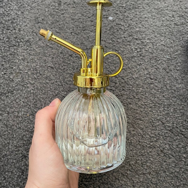 Plant Mister, Plant Spritzer, Vintage Plant Mister, Glass Plant Mister ...