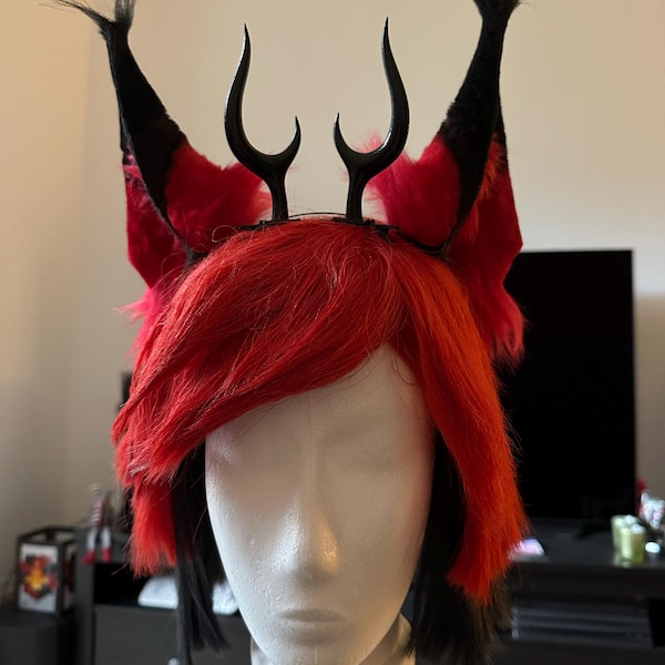 ZZZ Zenless Zone Zero Hoshimi Miyabi Cosplay Ears Black Grey Fox Ears ...