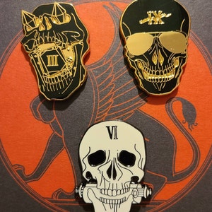 The Locked Tomb House Pins V2 - Etsy