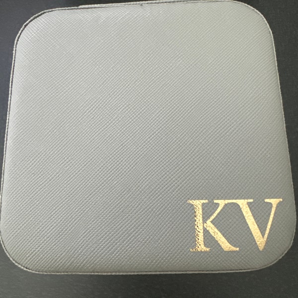 Personalized Groomsmen Watch Box Custom Jewelry Storage Case ...