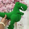 Crochet Pattern Tobie the T-rex Tyrannosaurus Rex Dinosaur Plushie ...