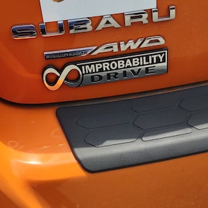 The Hitchhiker's Guide to the Galaxy infinite Improbability Drive Car ...