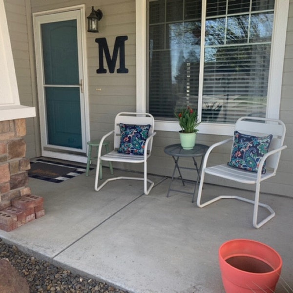 2" - 34" Wooden Letter "m" Kids Room, Nursery, Wedding Decoration, Gift ...