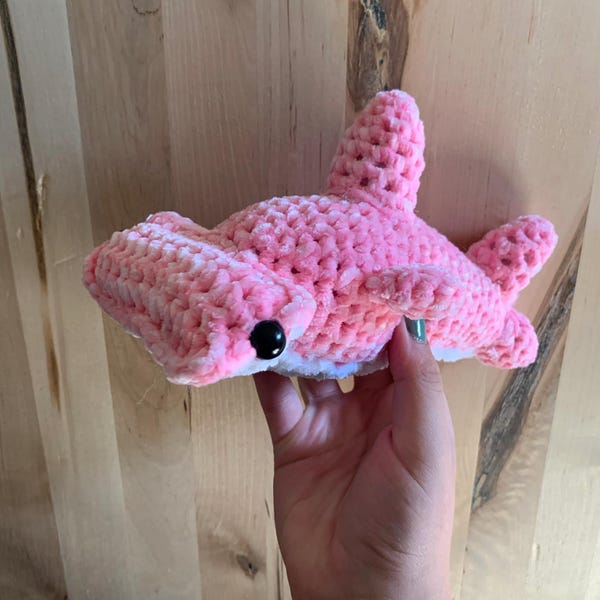 PATTERN: Plush Hector the Hammerhead Shark Pattern - Amigurumi ...