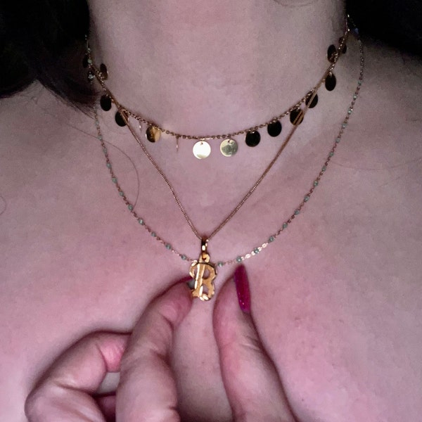 Solid 22k Gold Foxtail Chain Necklace - Etsy