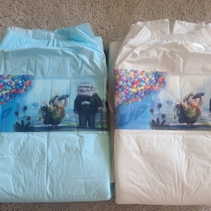 ABDL Adult Baby Diaper wet and Squishy & Messy and Stinky - Etsy