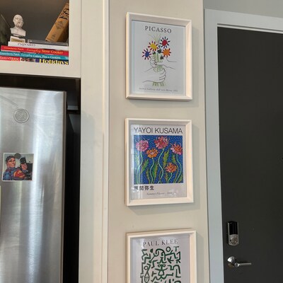Set of 3 Prints, Set of Three Wall Art, Gallery Wall Bundle, Yayoi ...