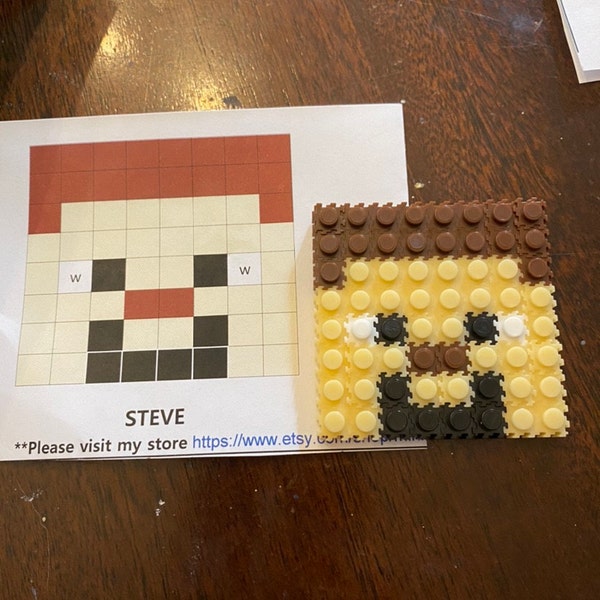 DIY Minecraft PIXEL Mini-block Kits - Make Your Own Minecraft Character ...