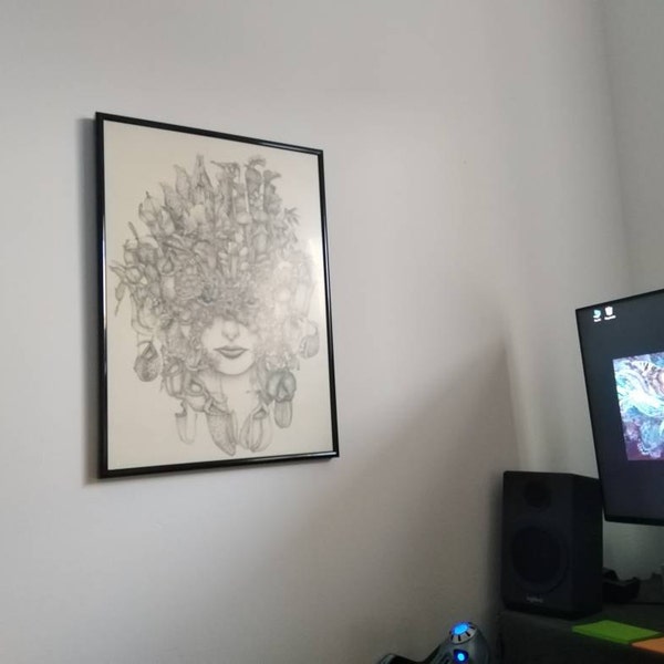 SAMURAI Canvas Dark Wall Art Japanese Geisha Oni Demon Hannya Print - Etsy