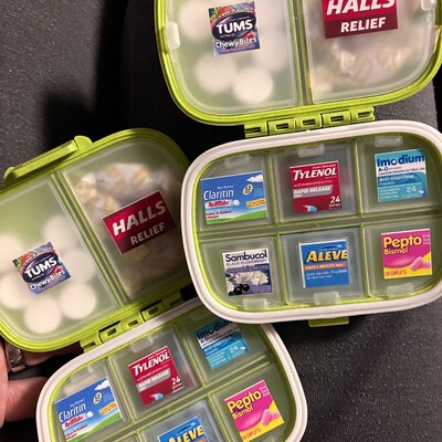 Customizable Compact Pocket Pharmacy - Etsy