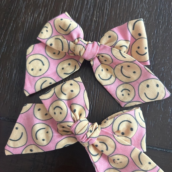 Warm Groovy Bow 20 Styles, You Choose One Schoolgirl Bow, Pigtail Bows ...