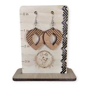 Aztec Hair Clip Scalloped Laser Engraved Hair Clip File - Etsy