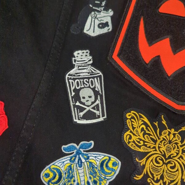 Flappy Boi // DIY Embroidered Iron on Sew Patch Creature Gift for Him ...