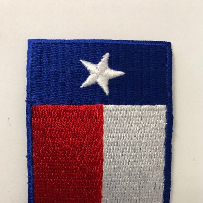 Texas State Flag Lone Star State Iron on Applique Embroidered Patch - Etsy