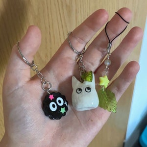 Susuwatari Clay Charm - Etsy