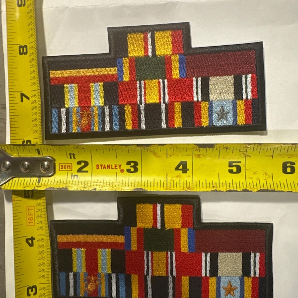 Medal Ribbons Patch | Turn Your Military Medal Ribbons Into an ...