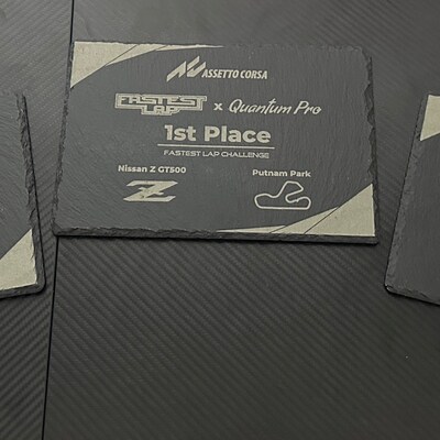 Laser Etched Slate Iracing Certificates - Etsy