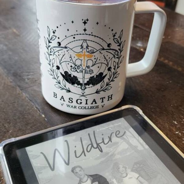 Fourth Wing Mug Dragon Bookish Mug Fourth Wing Tumbler Basgiath War ...