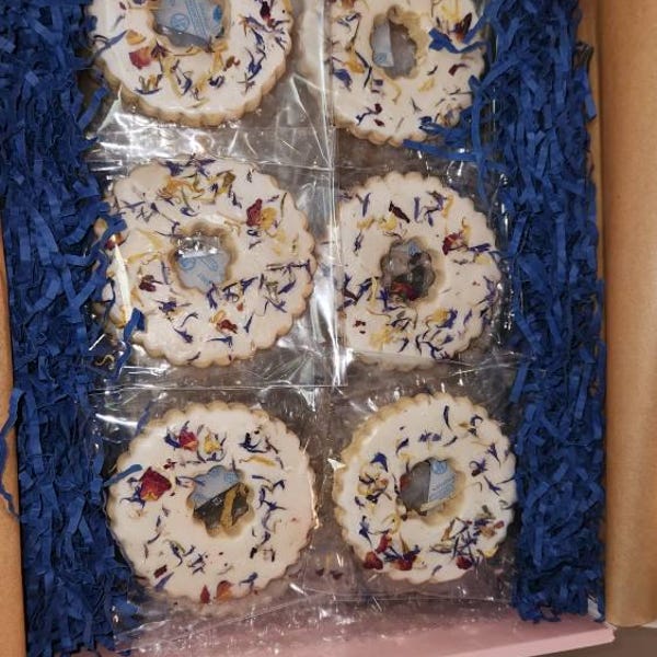 12pc European Butter Orange Cranberry Pecan Shortbread, Gluten Free ...