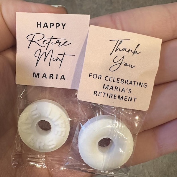 SET OF 60 - Graduation Mints Favors Gifts High School University ...