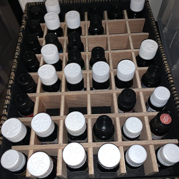 Essential Oil Drawer Dividers for 15ml Bottles/storage/rack/organizer ...