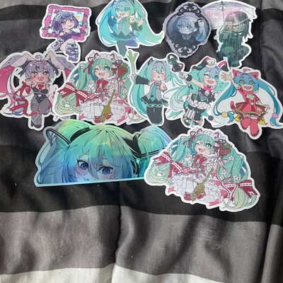 Rabbit Hole Hatsune Miku Vinyl Sticker - Etsy