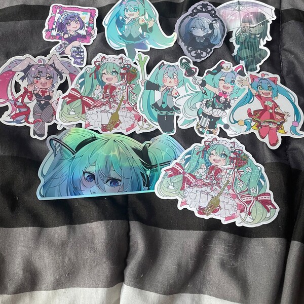 Rabbit Hole Hatsune Miku Vinyl Sticker - Etsy