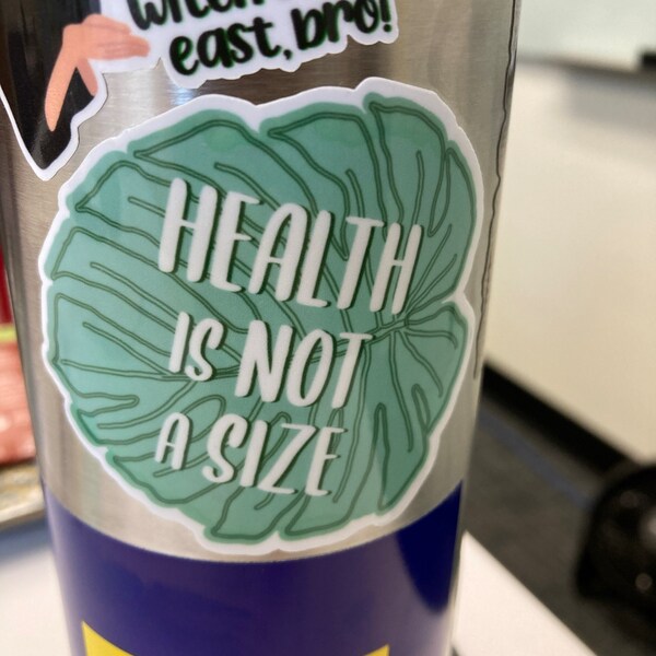 Body Positive Mirror Sticker - Reflections in This Mirror May Be ...