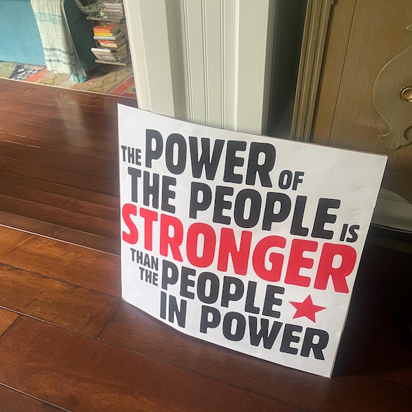 Fight for Democracy PRINTABLE Protest Poster | Anti Trump Protest Sign ...