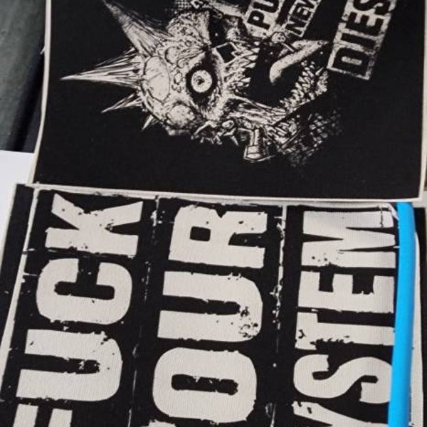 Spine With Wings, Back Patch, Spinal Column, Skeleton Patch, Bones Patch, Cloth Patch, Badge ...