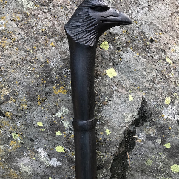 Raven Staff - Etsy