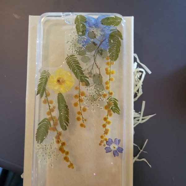 Handmade Pressed Flower Phone Case for iPhone 8 X 11 12 13 14 15 Pro ...