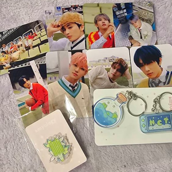 NCT Lightstick Keychain | Acrylic Charm | Keyring - Etsy