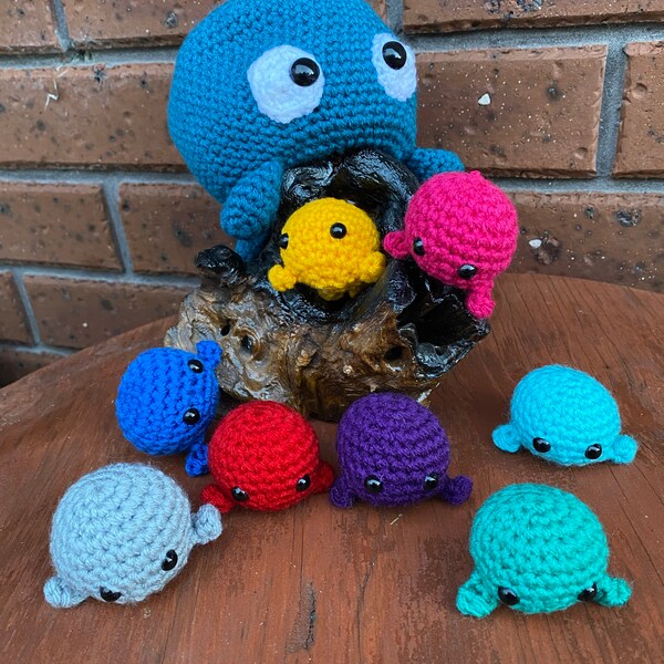 NO SEW (except the Eyes) - Whale Surprise Amigurumi Crochet Pattern ...