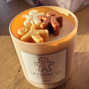 Gingerbread Candle. Candle. Candle Gift. Autumn Candle. Gingerbread Wax ...