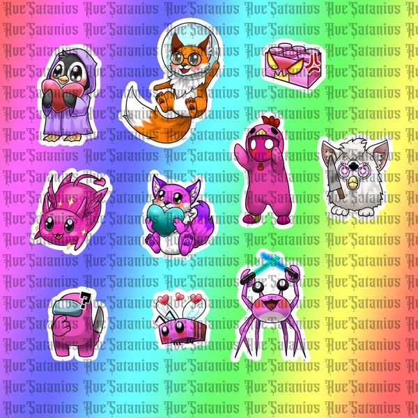 Ready to Use Pre-made Twitch Emotes- Potato Who Loves ASMR - Etsy