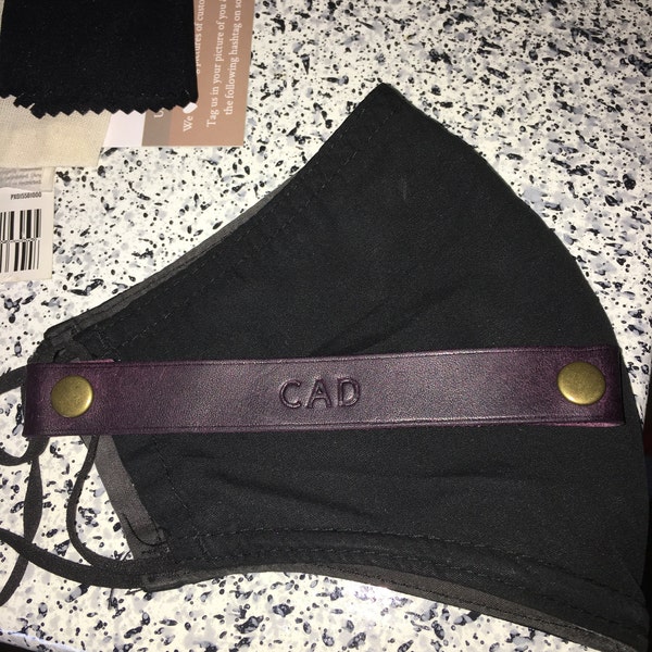 Leather Ear Saver, Mask Support, Healthcare Workers, Made in USA ...