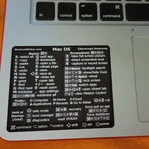 Adobe Creative Cloud Quick Reference Keyboard Shortcuts for - Etsy