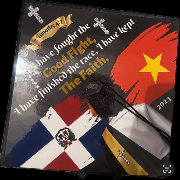 Graduation Cap Topper Label/ so Gifted - Etsy