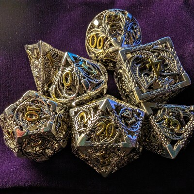 Beholder's Eye Liquid Core Dnd Dice Set for Role Playing Games , Dragon ...